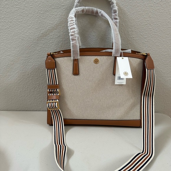 Tory Burch | Bags | Nwt Tory Burch Large Walker Canvas Satchel | Poshmark